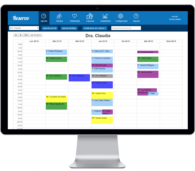 Reservo | Software gestión online
